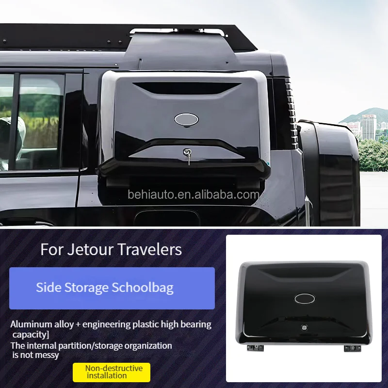 Jetour T2 2025 Body City Hunter Kit with Bumper Side Skirts Spoiler ...
