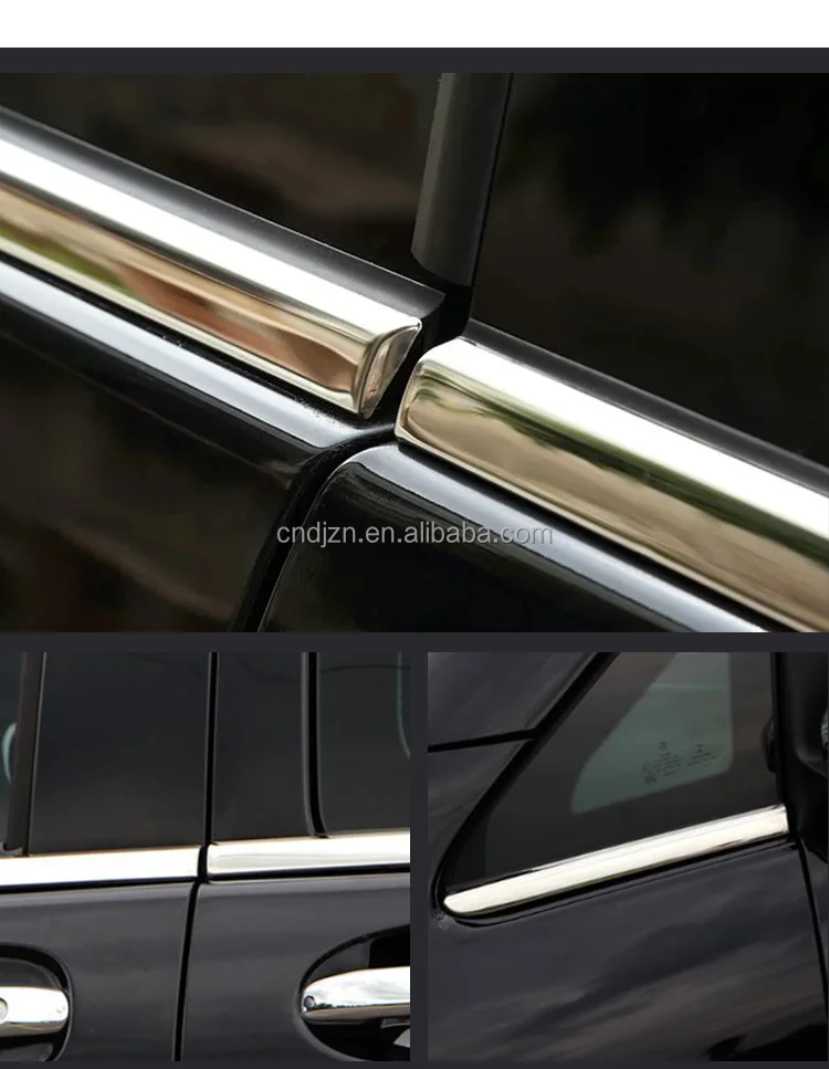 Djzg Auto Exterior Accessories Car Window Trims For V-class W447 Vito ...