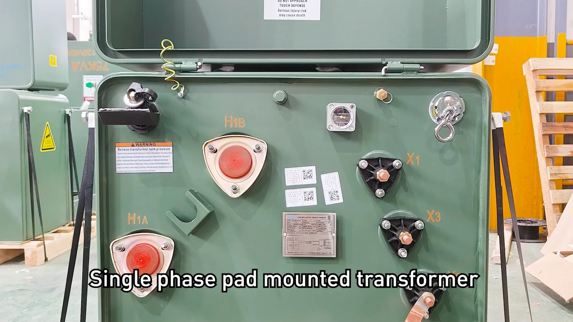 Ansi C57.12.00 Standard 50 Kva Single Phase Padmounted Transformer With ...