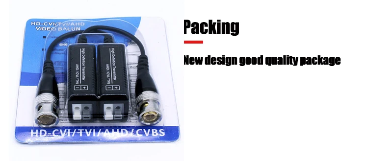 Passive HD Video Balun - Reliable CCTV IP Camera Extension