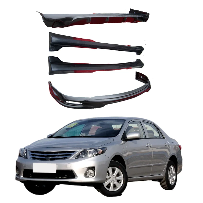 Wide Body Kit For Toyota Corolla 2011 2012 2013,The Pp Auto Body ...