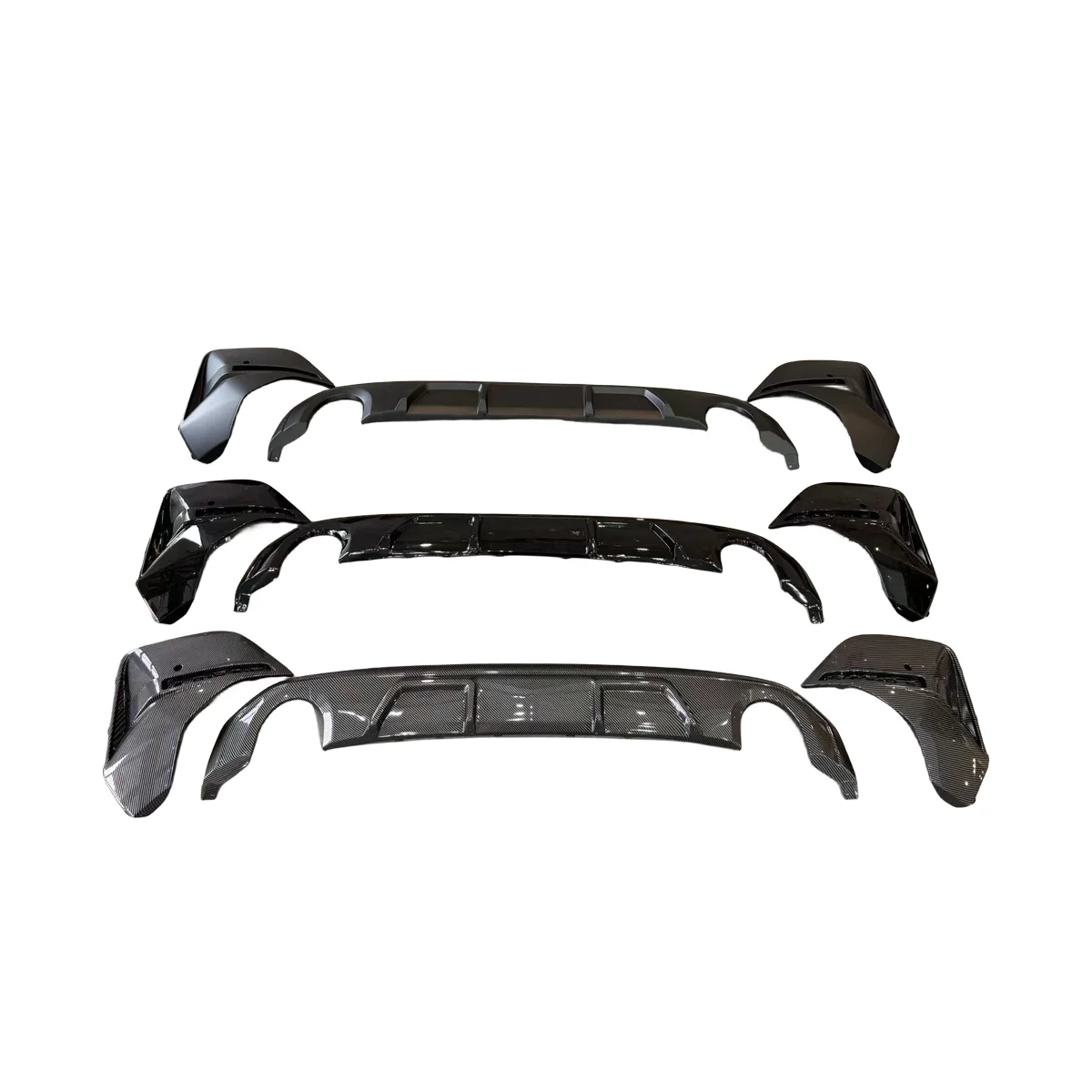 Car Bumpers 440i M-Performance Carbon Look Rear Diffuser