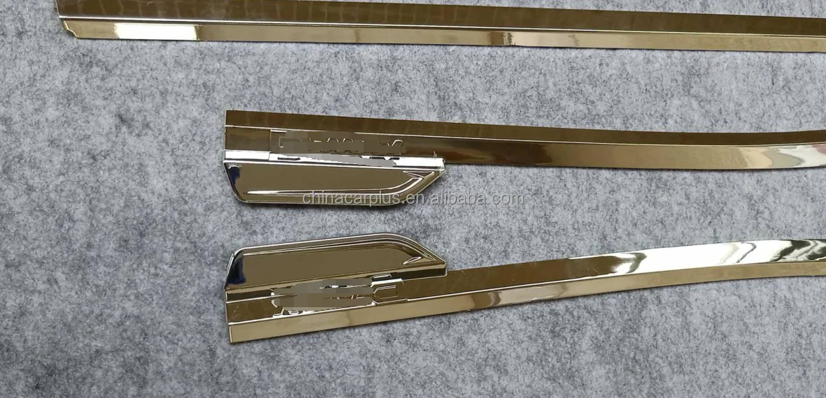 Car Chrome Accessories Window Garnish Trim Chrome Color For D-max 2012 ...