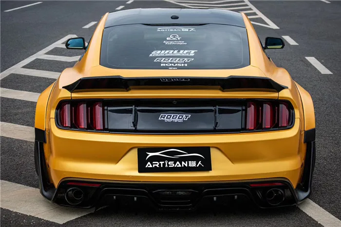 Ford Mustang Wide-Body Kit - ROBOT Style Bumper Spoilers