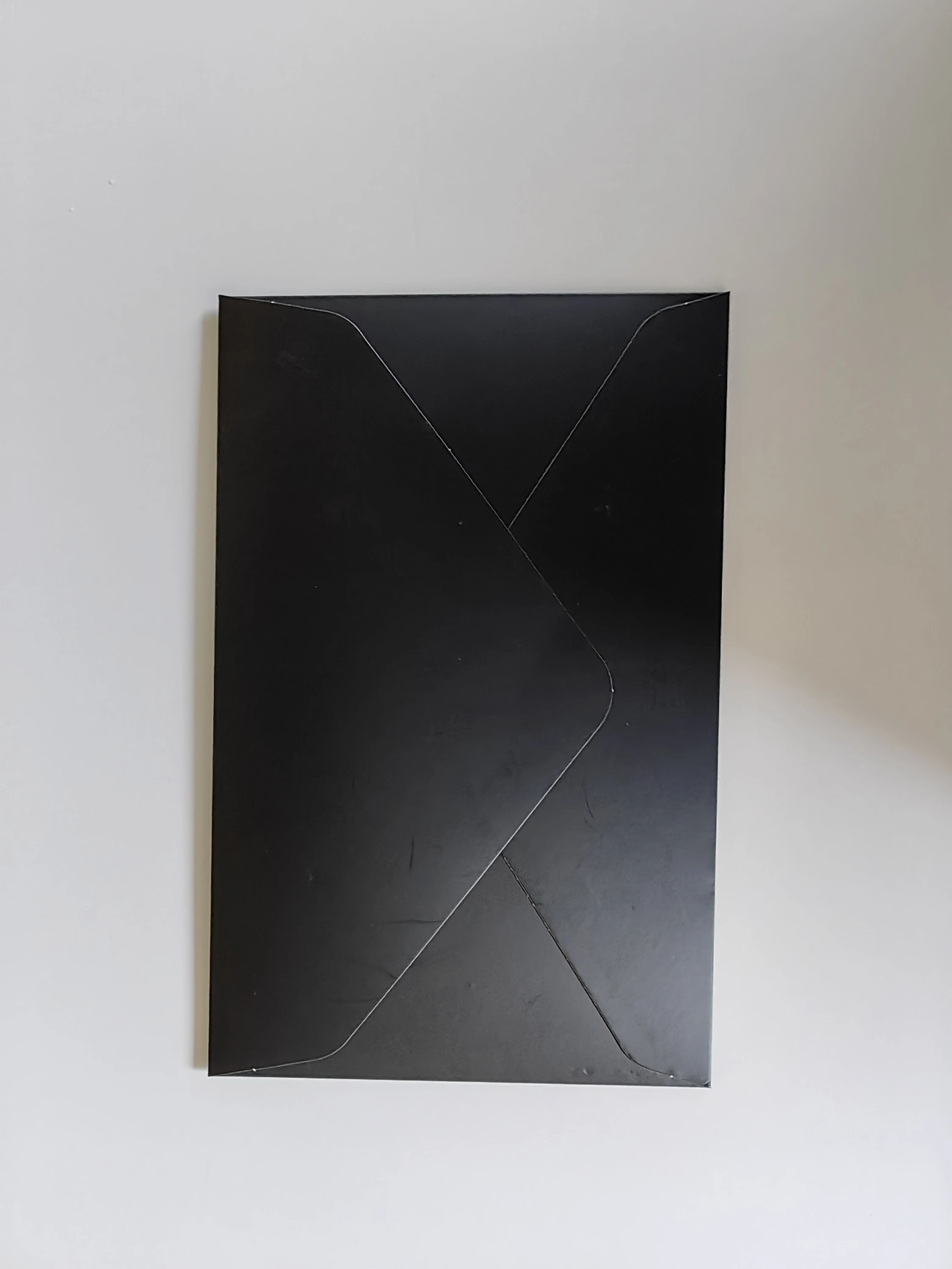 Custom Logo Embossed Black Paper Business Envelope For Card Packaging ...