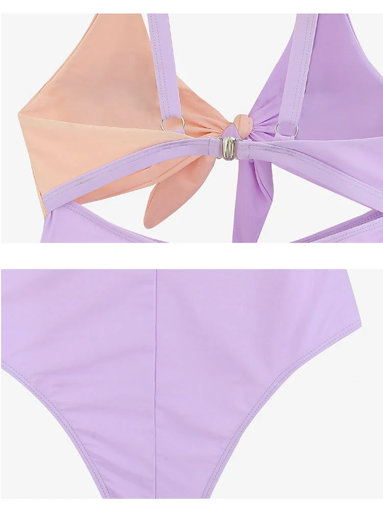 Bwimsuit Bulk Order Custom Swimsuit Supplier Women's High Hip Pastel ...