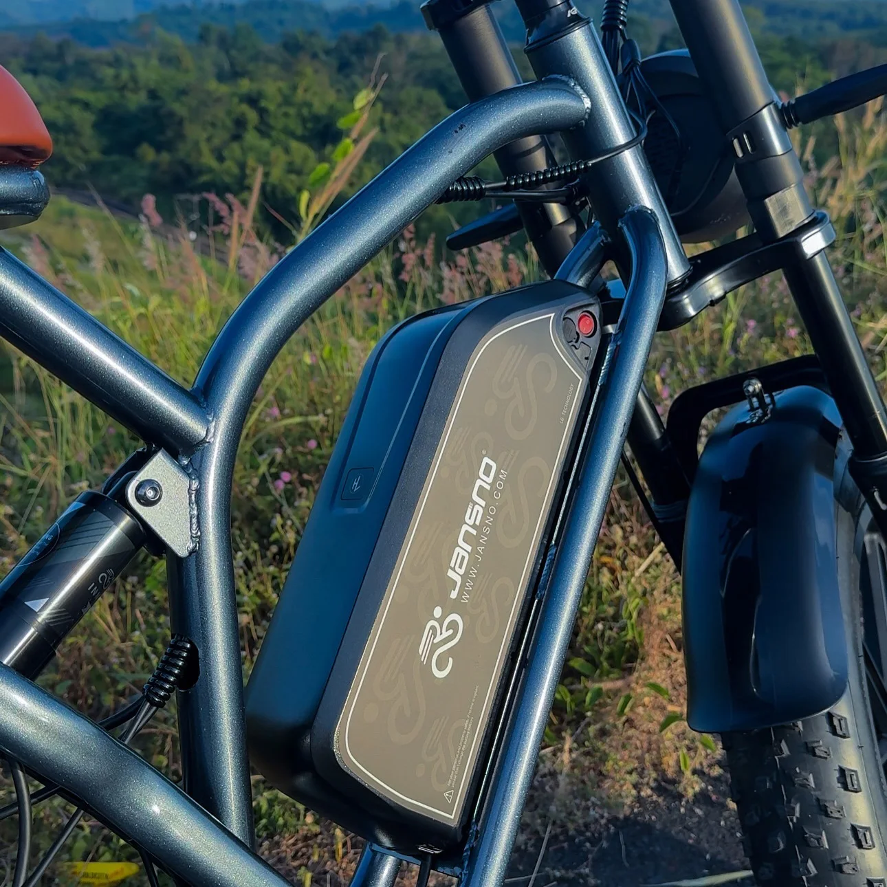 Jansno X50 Electric Fat Tire E-Bike 750W 48V for Adults | Off-Road ...