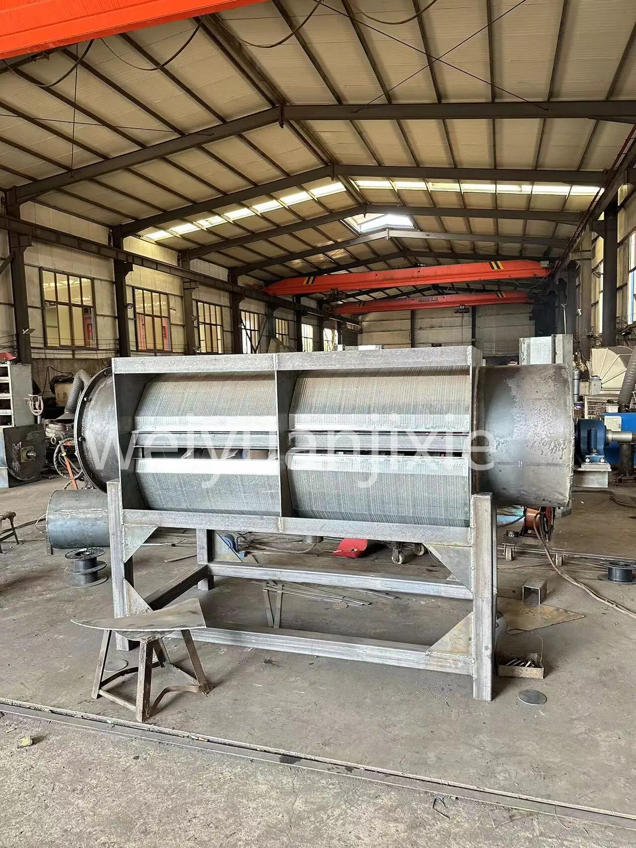 Horizontal High Efficiency Plastic Flakes Dryer Centrifugal Easy To ...