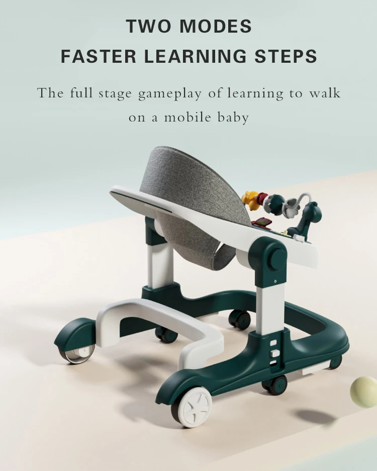 Multifunctional Activity Strollers Learning Table New Push Baby Walker ...