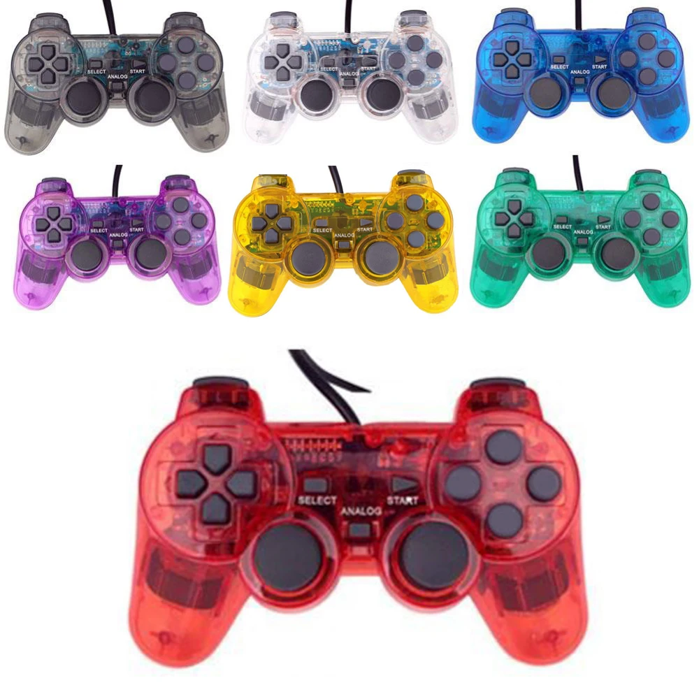 Wired Ps2 Controller Gamepad For Sony Ps2 Controller Joystick Vibration ...