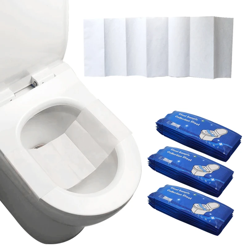 Flushable Stool Sample Collection Sheet Toilet Seat Covers Disposable ...