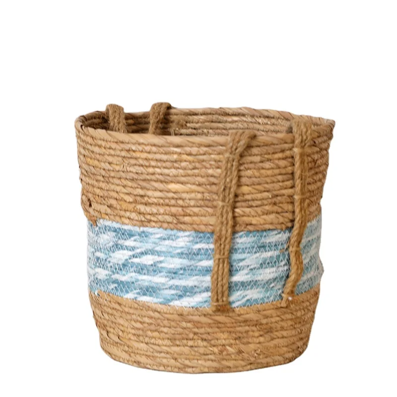 Handmade Seagrass Rope Storage Basket Eco-friendly And Functional ...