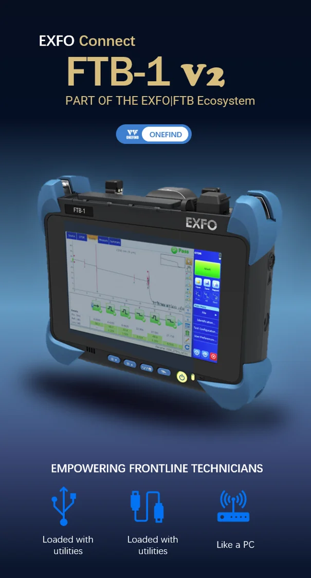 Multi-funktion Exfo Ftb-1 Otdr Tester Mit Dynamic Range Bis Zu 39db/ftb ...