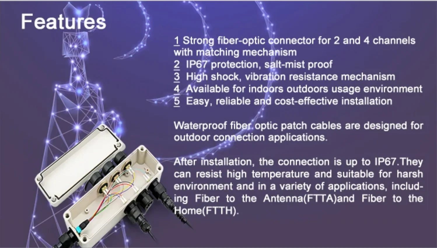 5g Communication Equipment Ftta Rru Bbu Waterproof Cpri Outdoor Patch ...