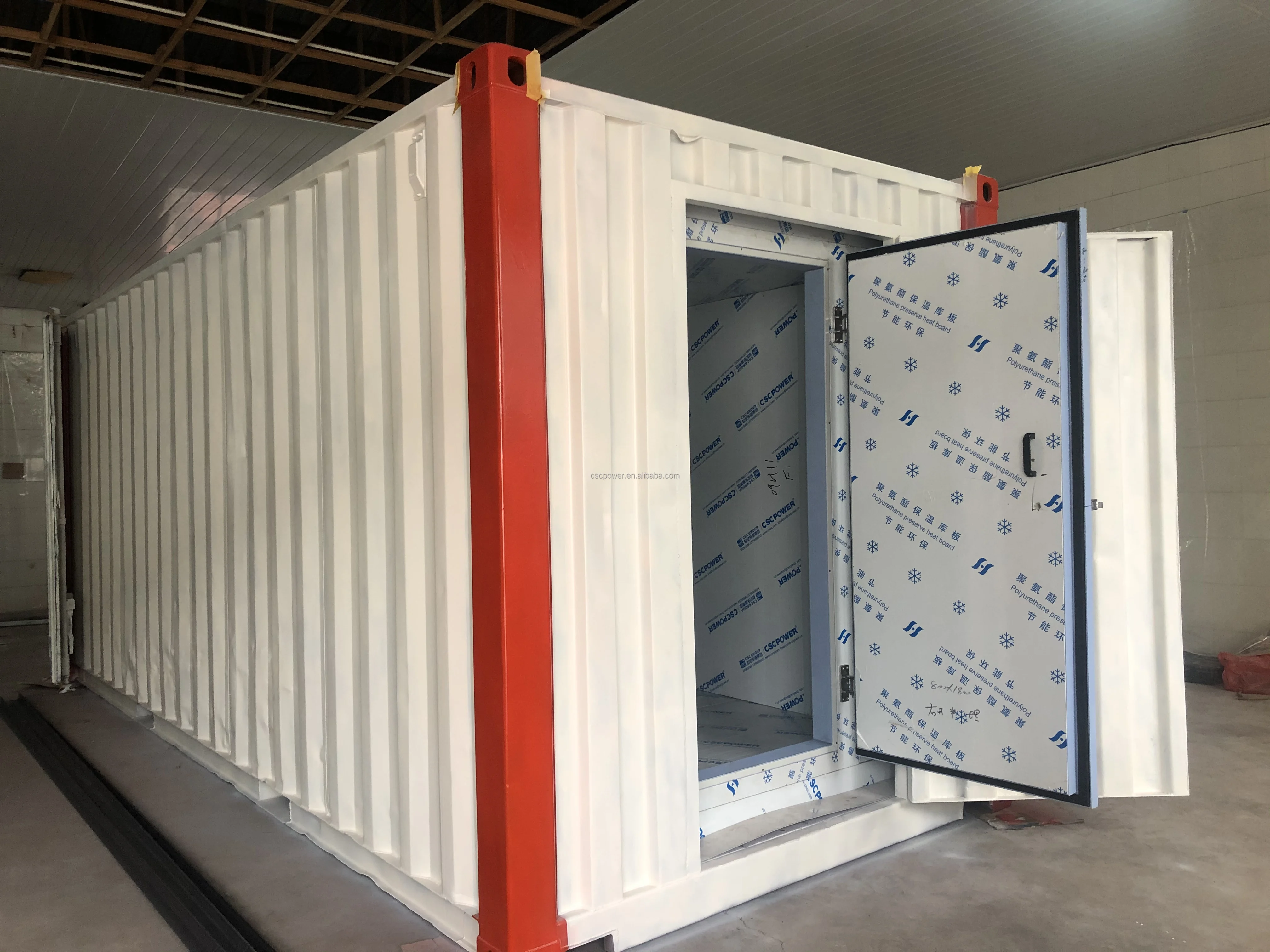 Movable Reefer Container Solar Cold Room Storage for Meat Fish Fruit ...