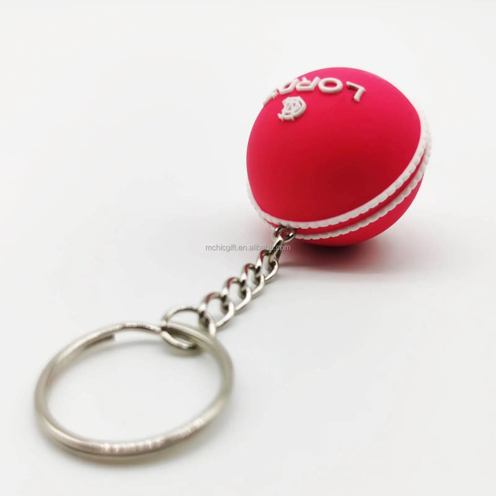 Custom Print Premium Soccer Keychain Customized 3D Football Key Chain ...