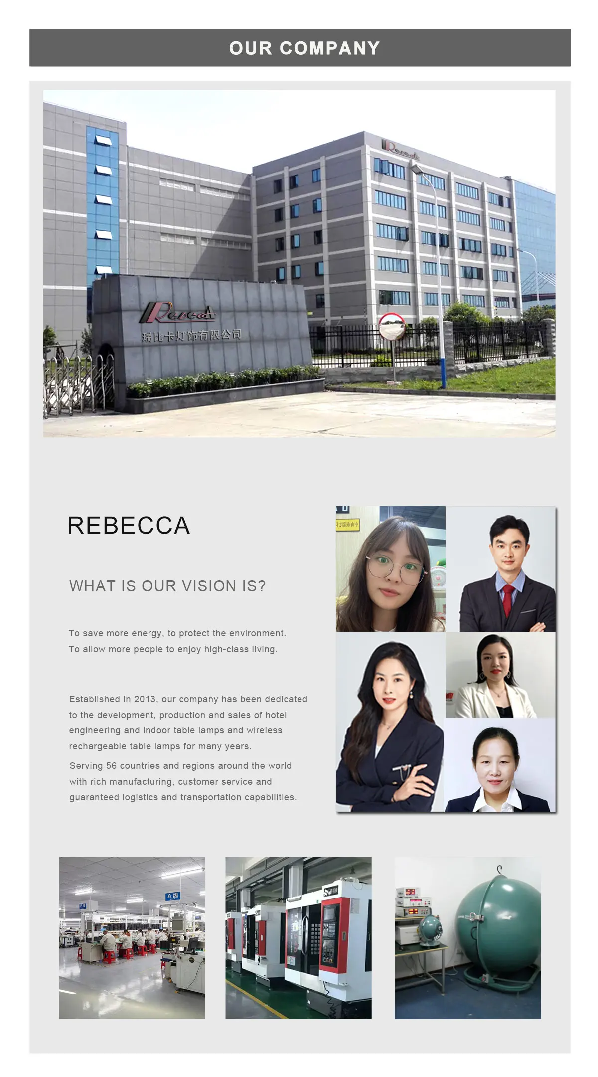 Rebecca Wireless Tray Charge Trolley Rechargeable Lamp Light Portable ...