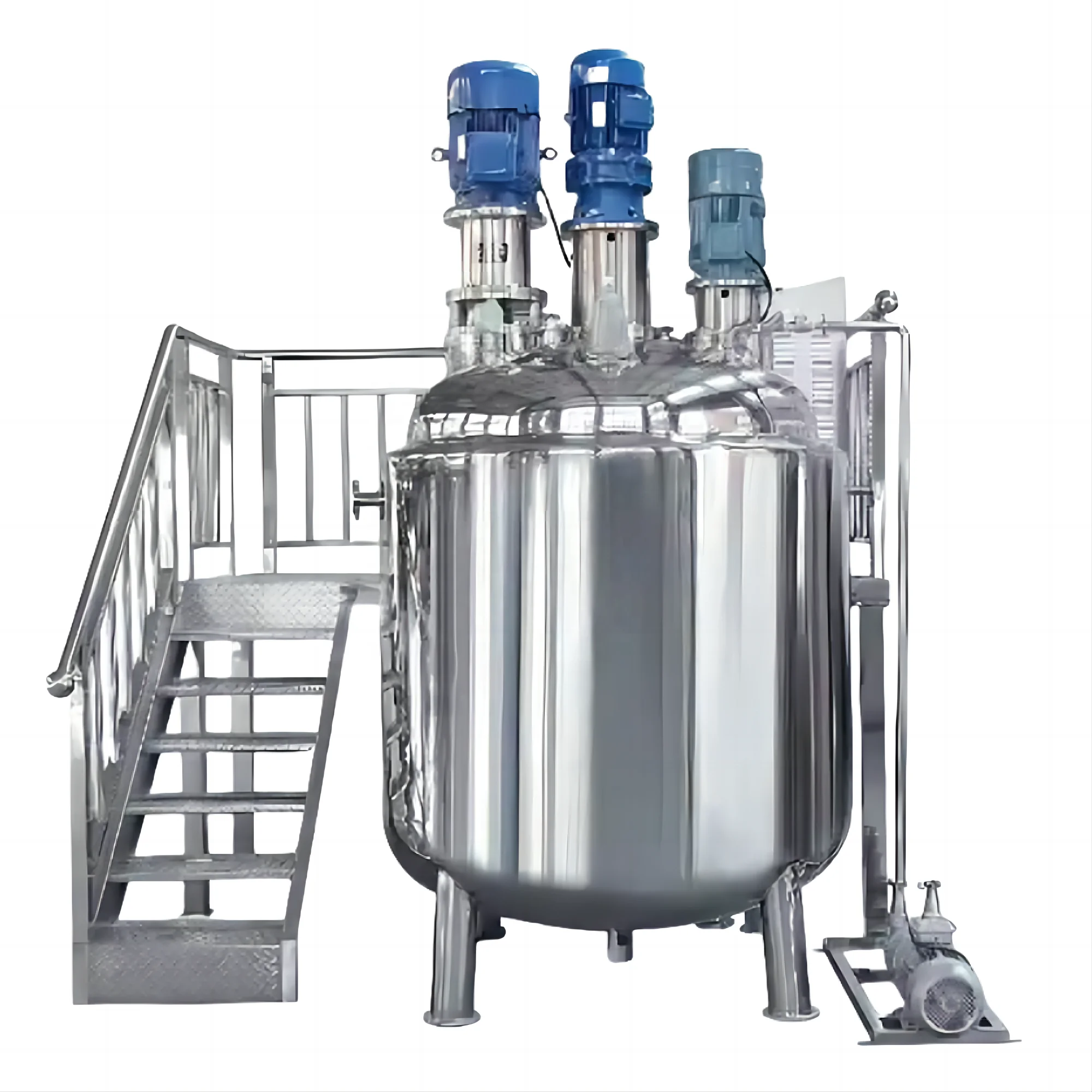 VBJX Sugar Syrup Cosmetic Adhesive Agitator Mixer Jacket