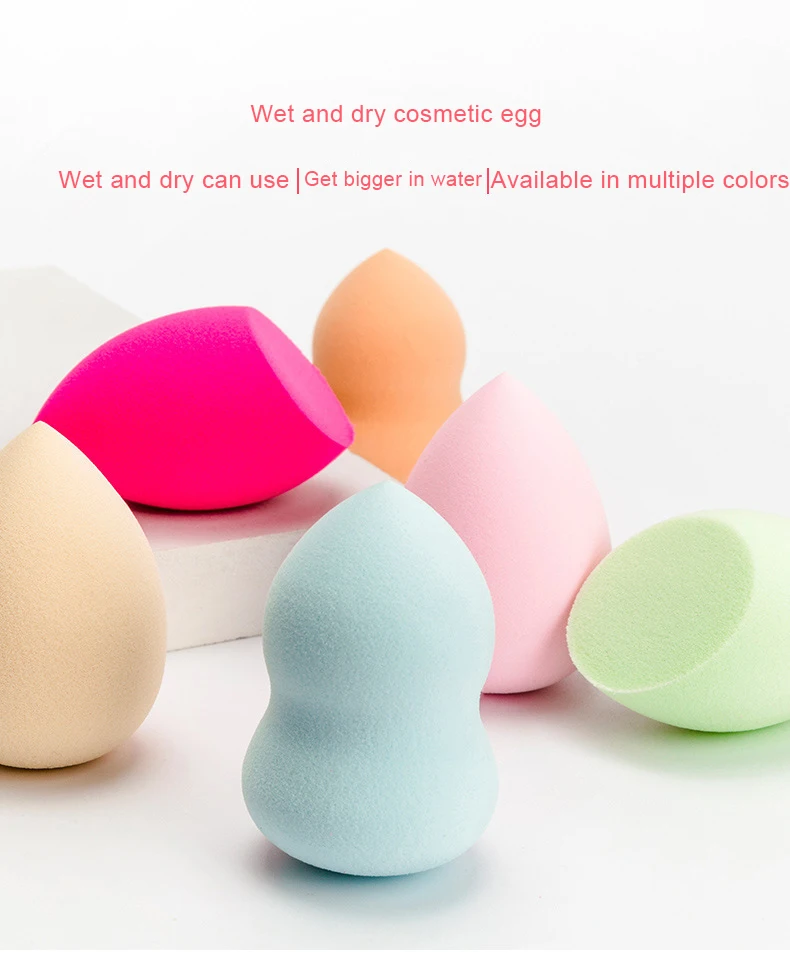 Custom Mini Size Sponge Latex Free Foundation Soft Skin-friendly Beauty ...