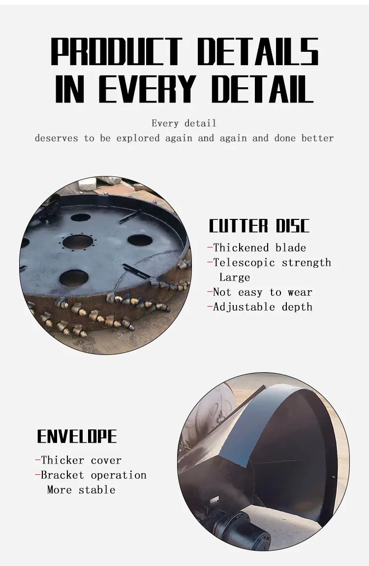 Tractor Driven Disc Trencher Laying Underground Cables Machine Ditching ...