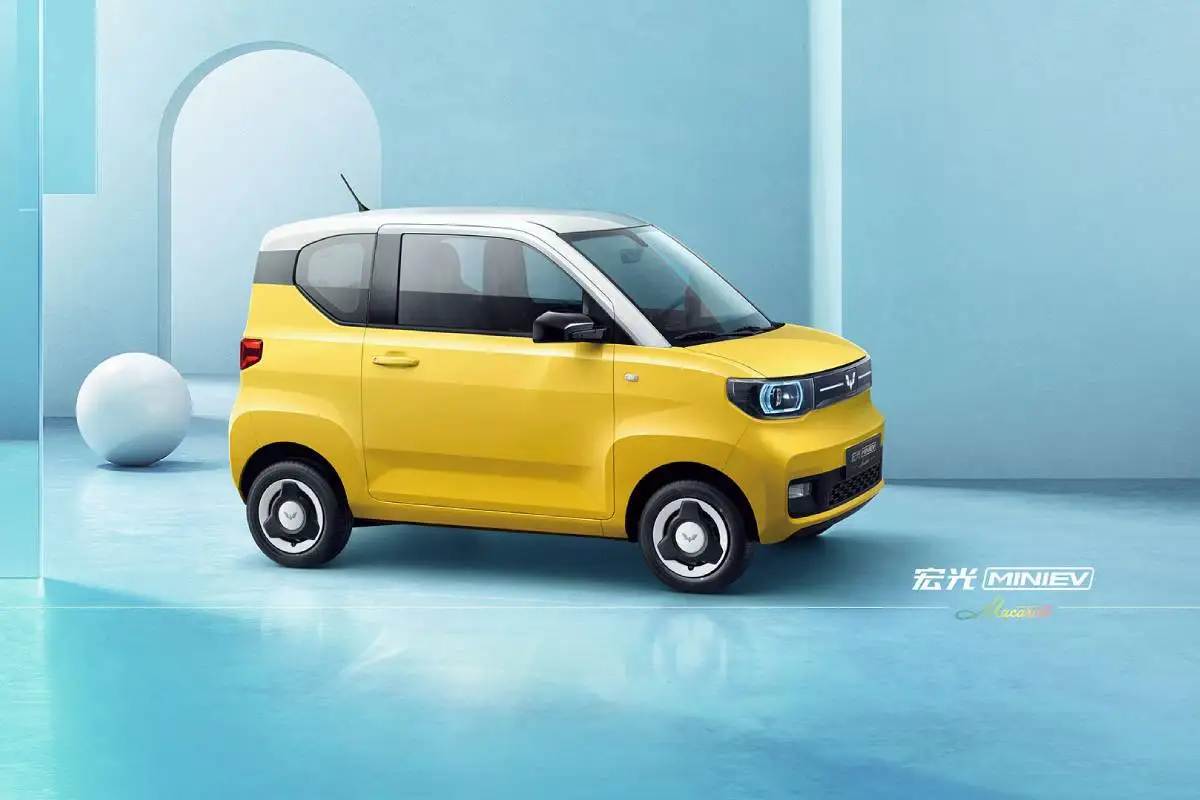 2022 Wuling Hongguang New 170kw Macaron Premium Electric Cars Ev Mini ...