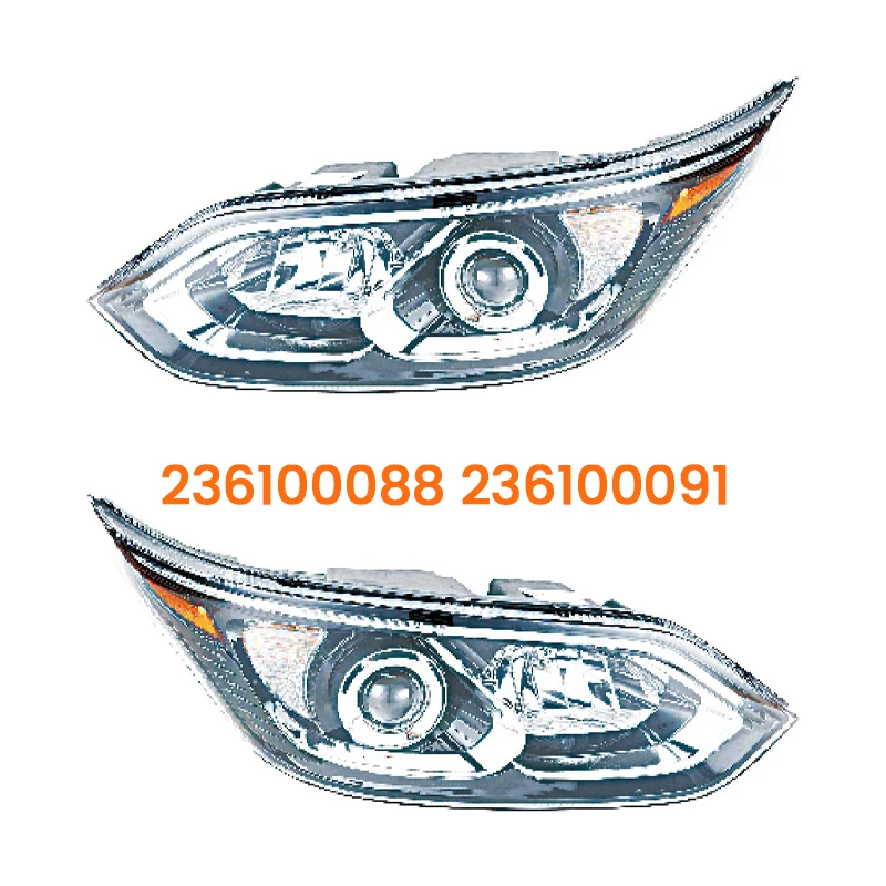 Bus LED Headlight Bus Headlamp for KINGLONG Bus Parts Left 236100088 ...