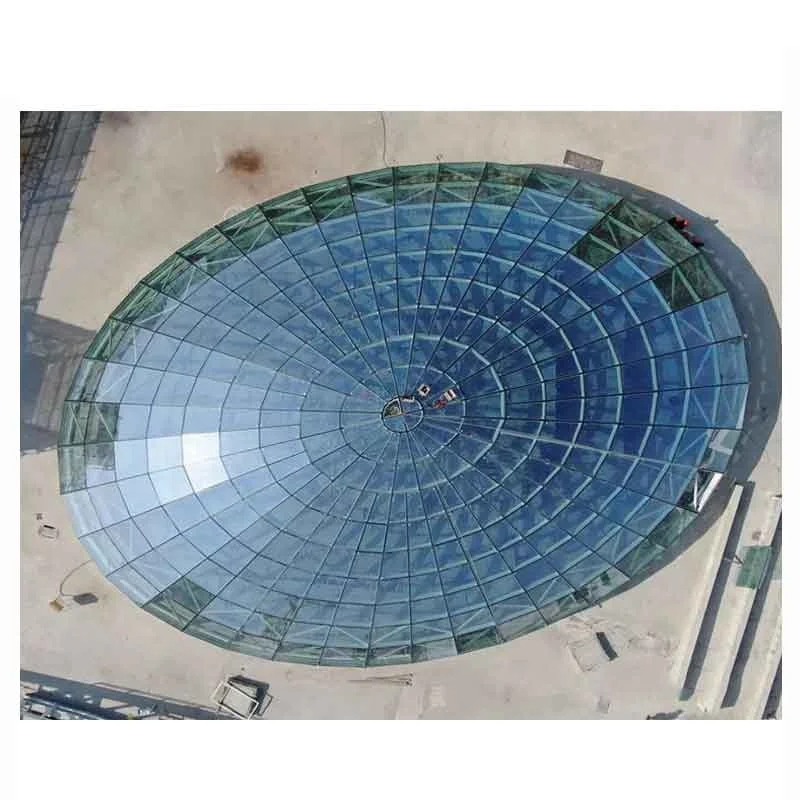 Dome Glass Skylight Truss Space Frame Roof - Modern Design