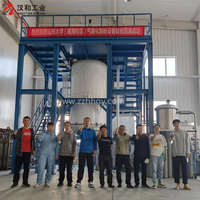 Induction Heating Inert Gas Atomization Equipment For Fe-alloy Powder ...