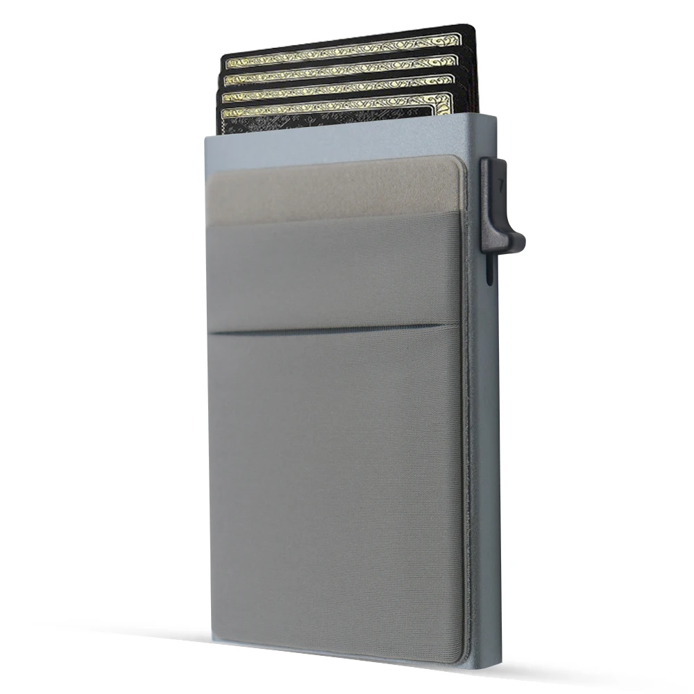 Aluminum RFID Blocking Card Holder - Ultra Slim & Secure