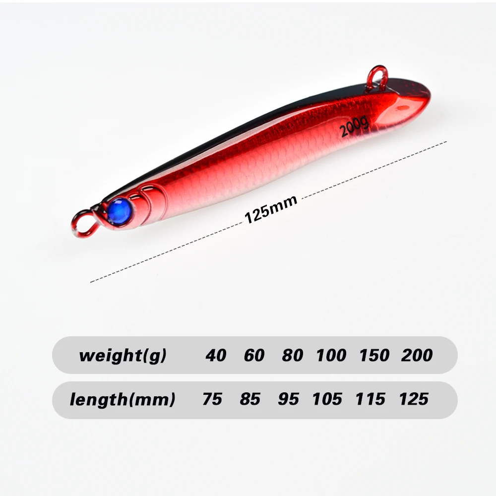 Tolure Metal Fishing Lures - Diverse Weights & Sounds