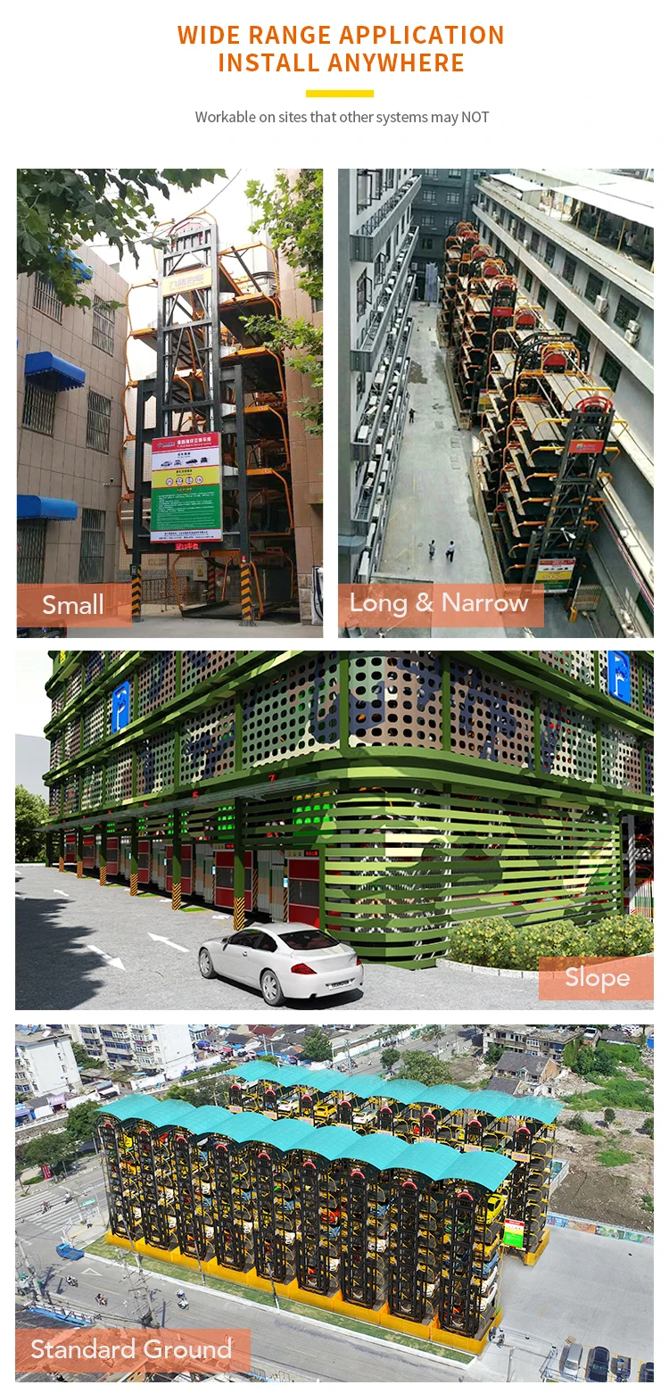 8 Suvs Jiuroad Carousel Parking Tuv Certified Smart Rotary Parking ...