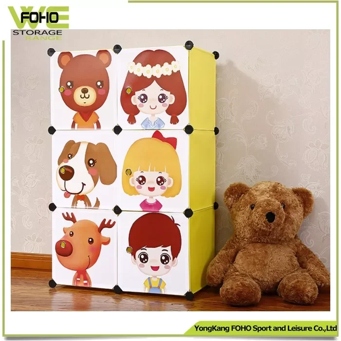 Magic DIY PP Cube Cabinet - Easy Assemble & Clean Home Furniture