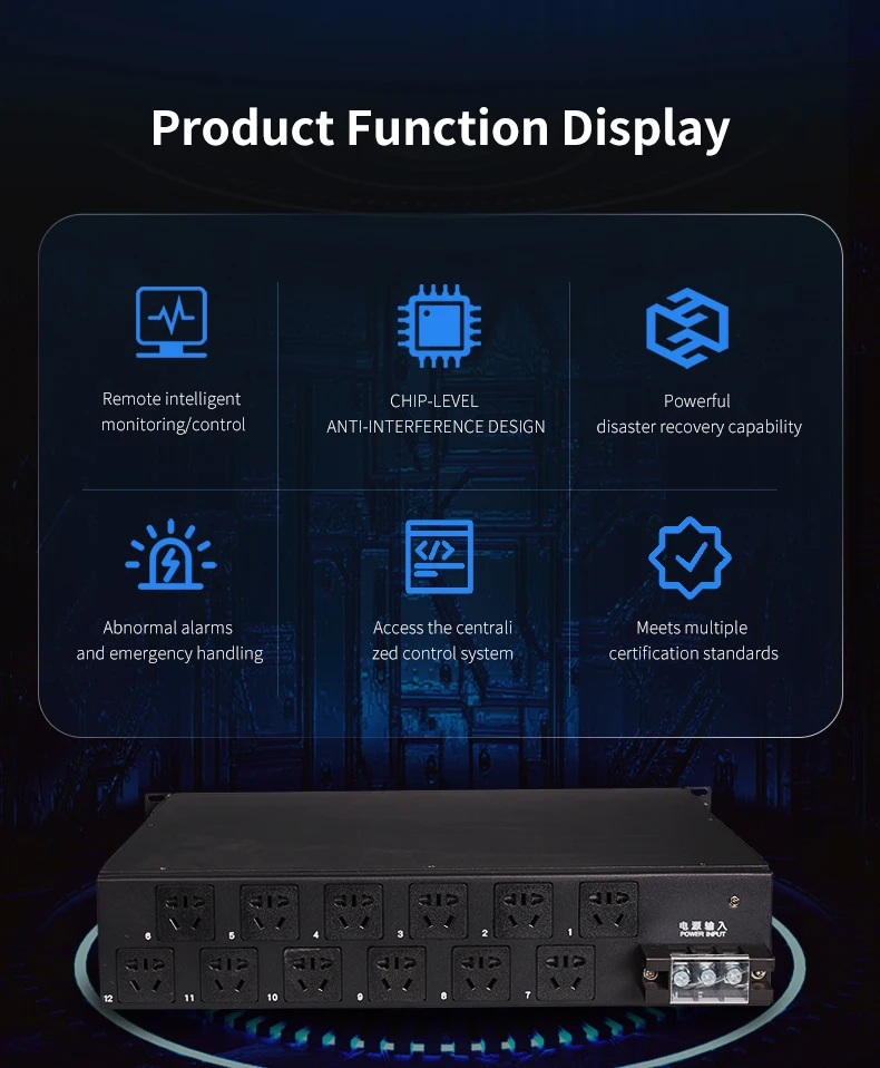 Smart Pdu Power Distribution Unit High-power Intelligent Data Center ...