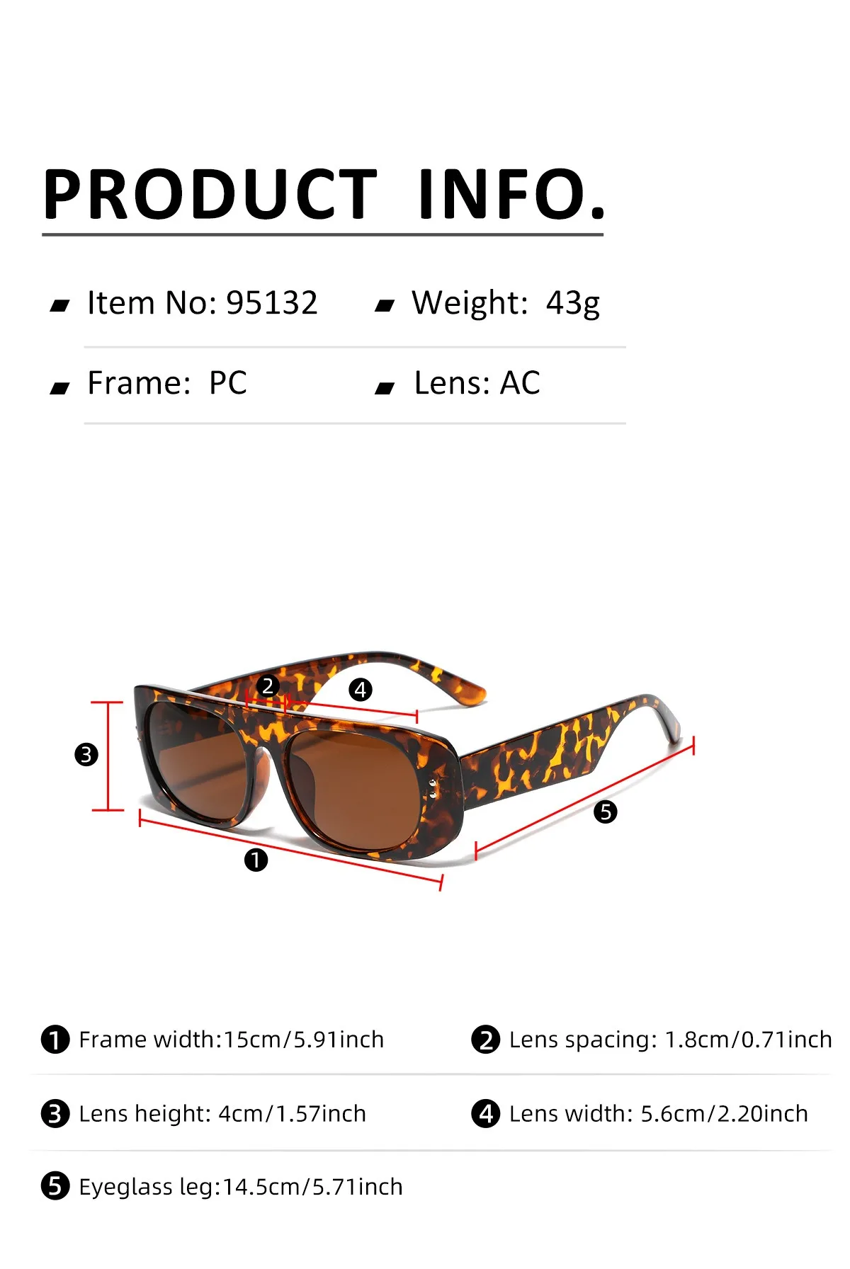 Qsky 2024 Luxury Big Square Frame Uv400 Sunglasses Men Y2k Custom ...