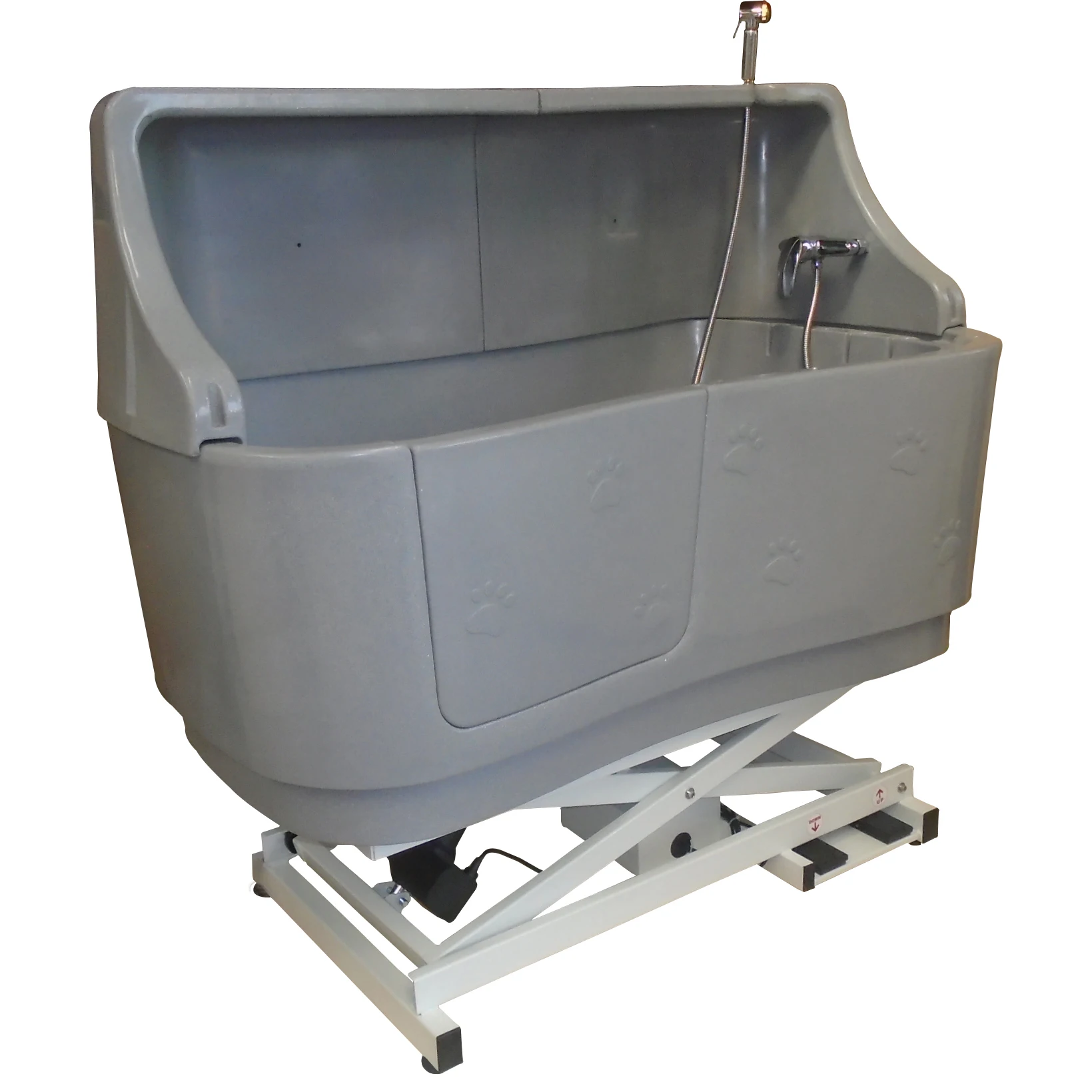 Height Adjustable Washing Station Bath Tub Plastic Electric Lifting Dog ...