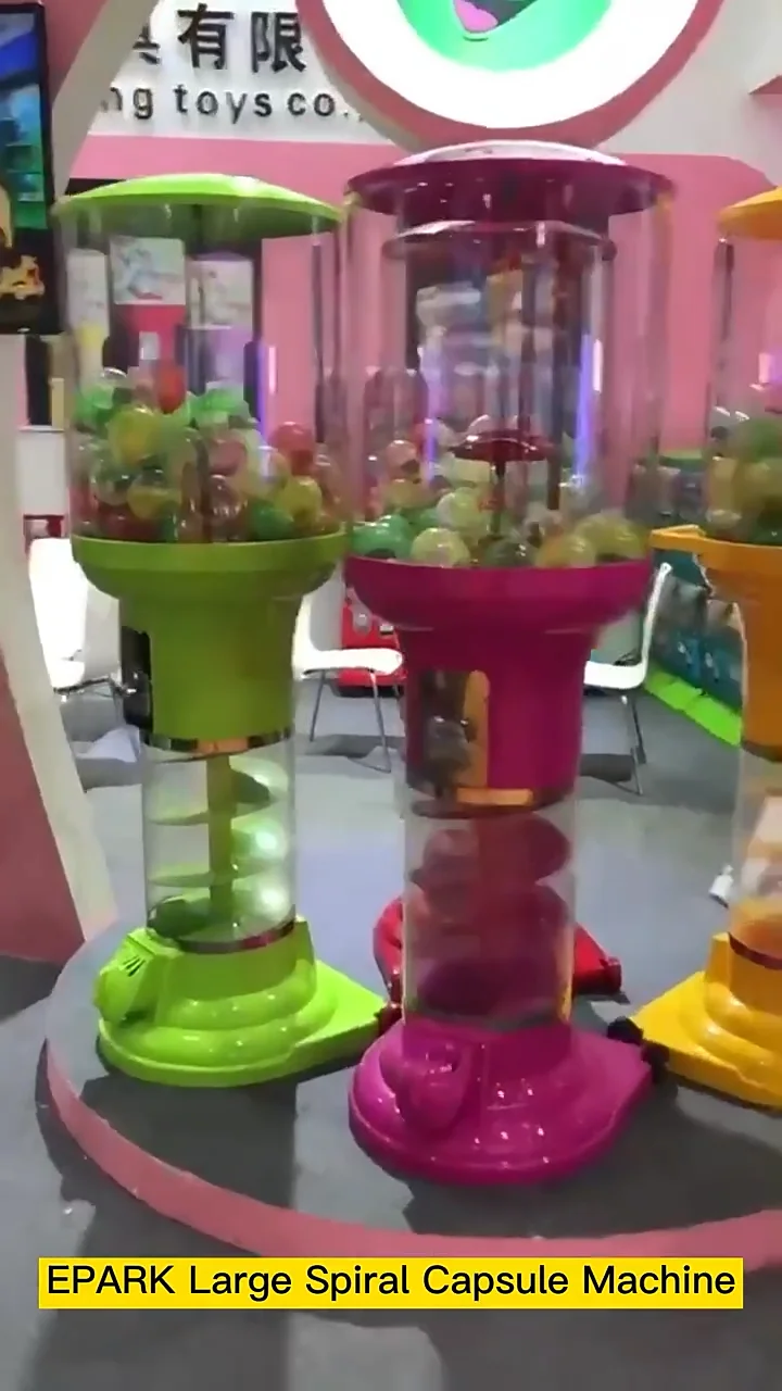 Toy Capsule Machine Plastic Automatic Capsule Gashapon Gacha Capsule ...