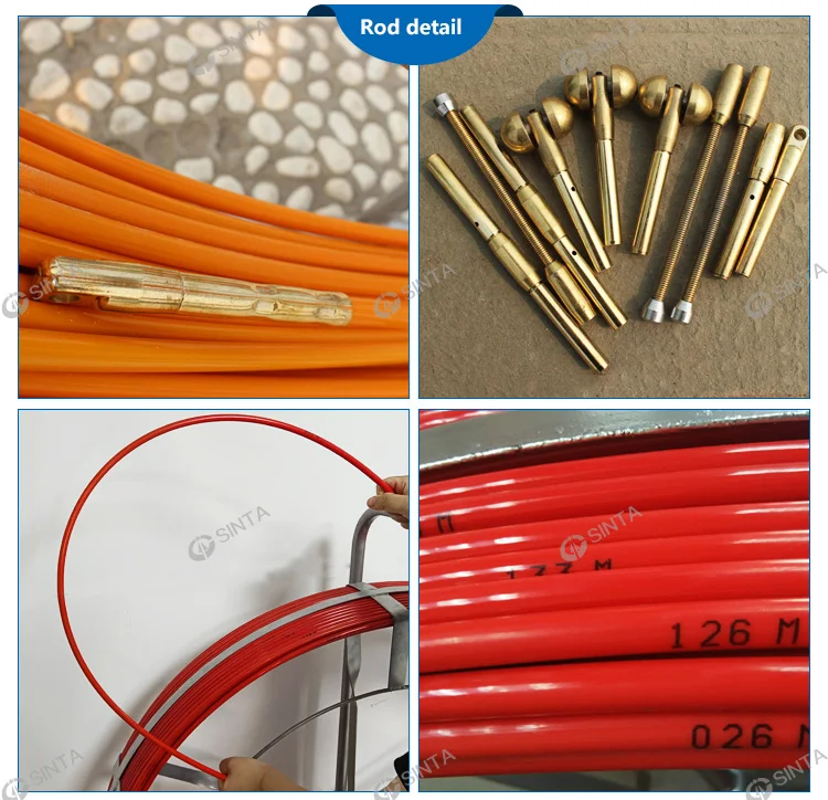 4-16mm Fiber Cable Pulling Machine Fiberglass Duct Rod| Alibaba.com