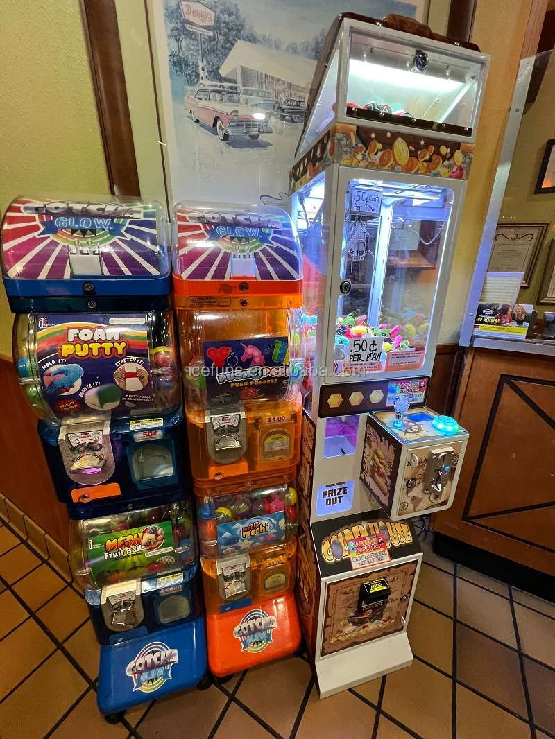 Toy Catcher Arcade Mini Claw Crane Game Machine for Game Center ...