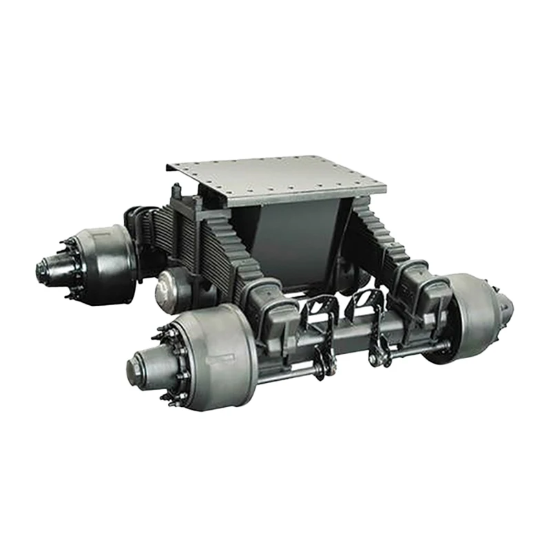 Semi Trailer Truck Bogie Suspension Axle Track 1840mm 2*12t 2*14t 2*16t ...