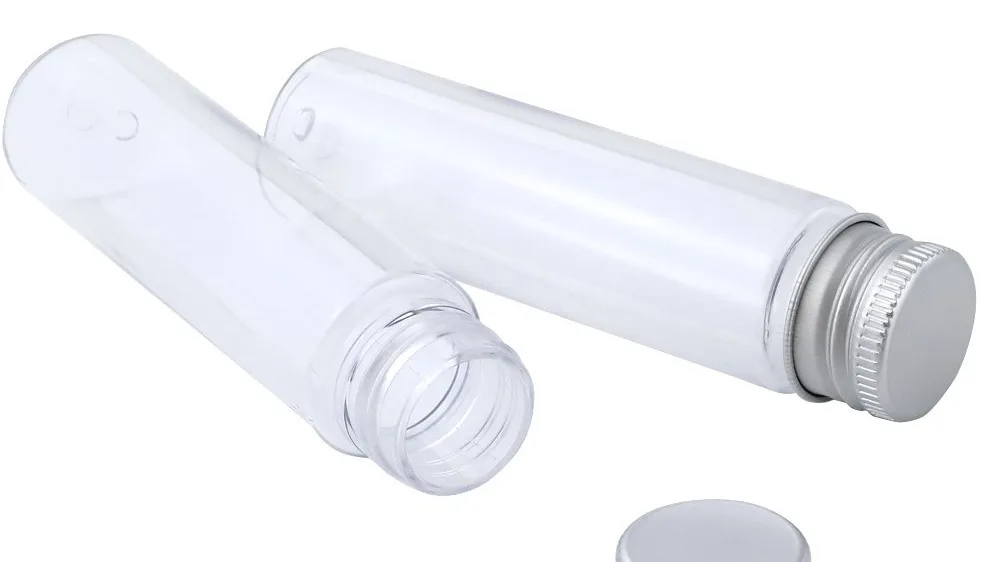 Large Test Tubes Flat Test Tubes Clear Plastic Halloween Science Party ...