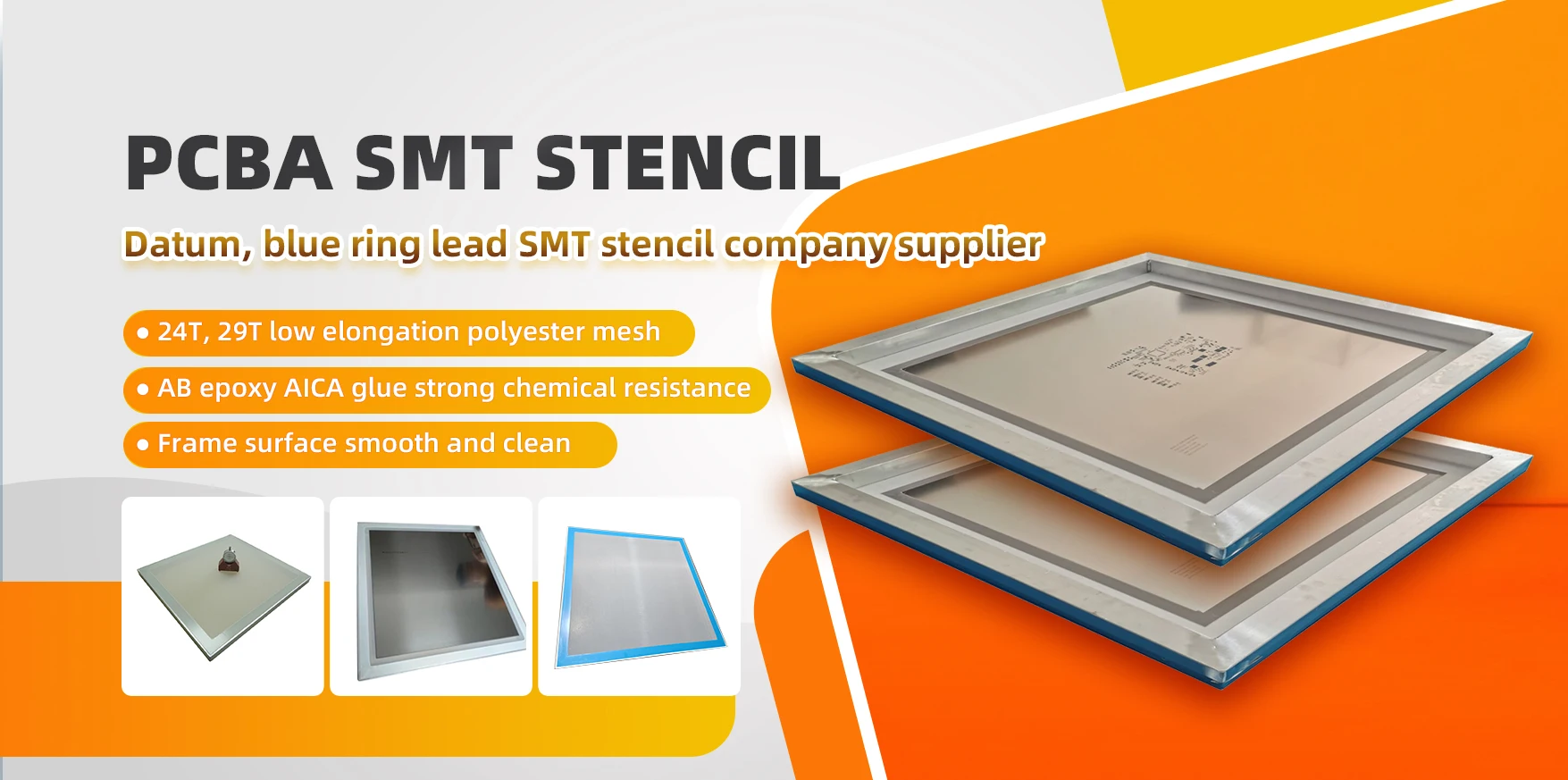 Aluminum SMT Stencil Frame for Precision PCB Assembly