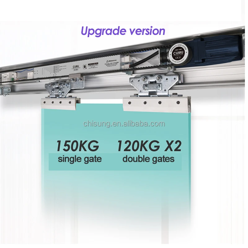 DC Motor Automatic Sliding Door Opener for Indoor Glass Doors