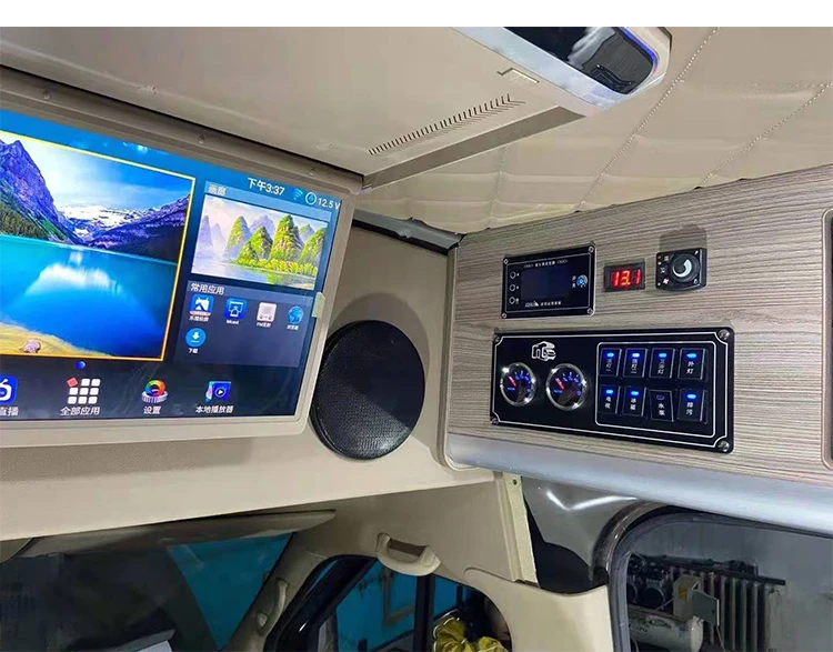 Modified Control Panel Switch With Text Light Transmission Switch Blue ...