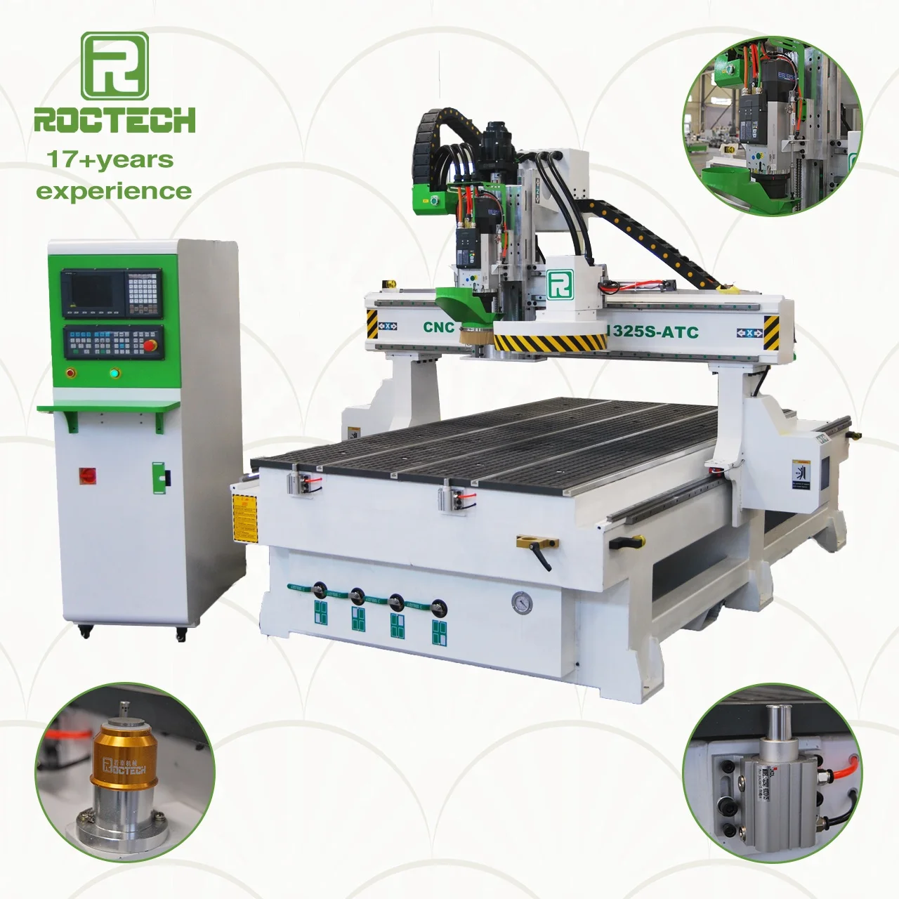 Auto Tool Change Cnc Router Rc1325-atc Roctech Best Sell Type Cnc ...