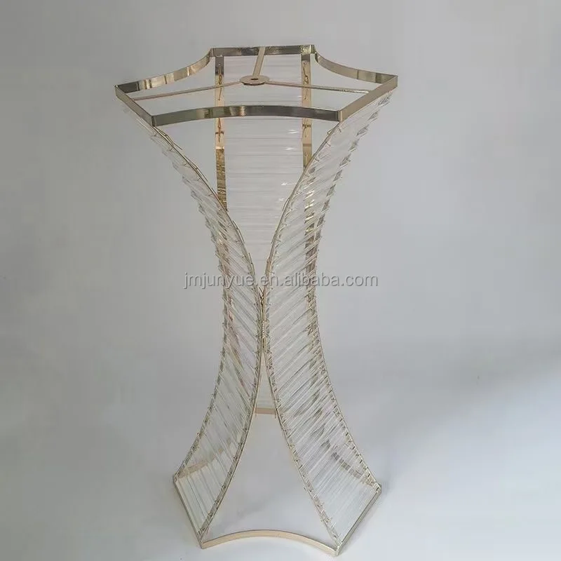 Hoop Metal Centerpieces For Wedding Table Metal Gold Table Centerpiece ...