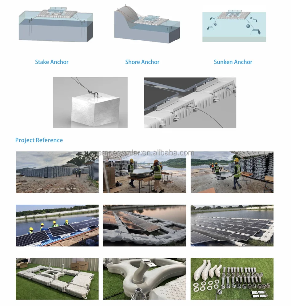 Bracket Structure Panel Mounting Round Solar Float Monocrystalline ...