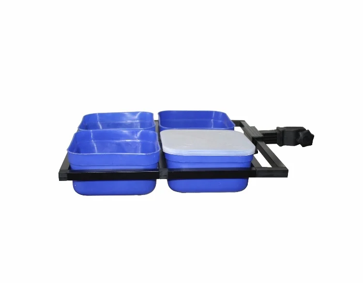 Carp Fishing Seatbox Accessories Side Tray For Worm With 4 Bait Boxes ...