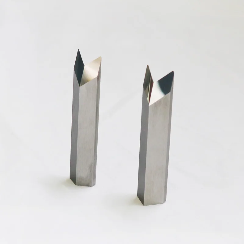 V type groove blade tungsten steel v-slot grooving blades for cardboard ...