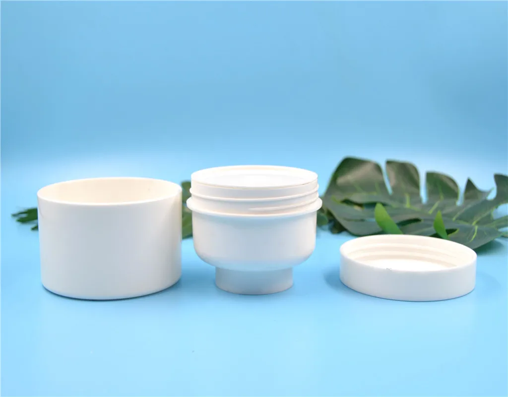 200g 6oz Pla Biodegradable Eco-friendly Packaging Jar Bamboo Lid - Buy ...