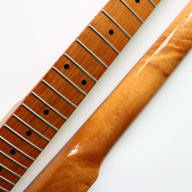 Wholesale 22 Fret Glossy Roasted Maple St Guitar Necks With Canadian ...